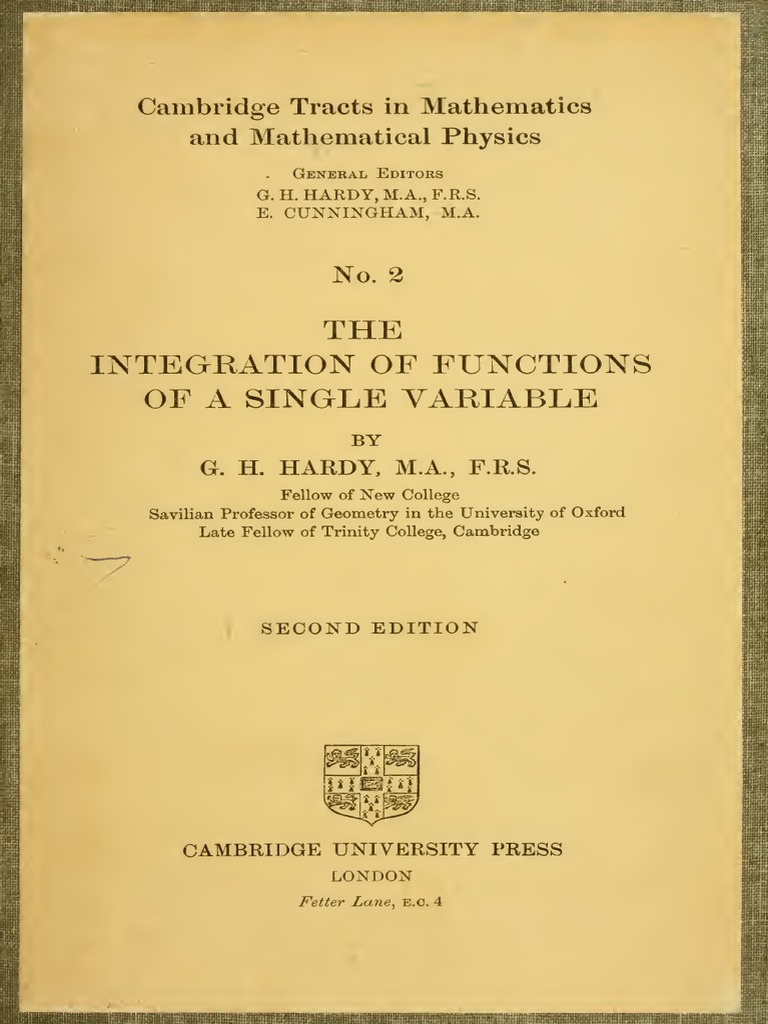 Integration of Fun 00 Hard | PDF | Integral | Function (Mathematics)