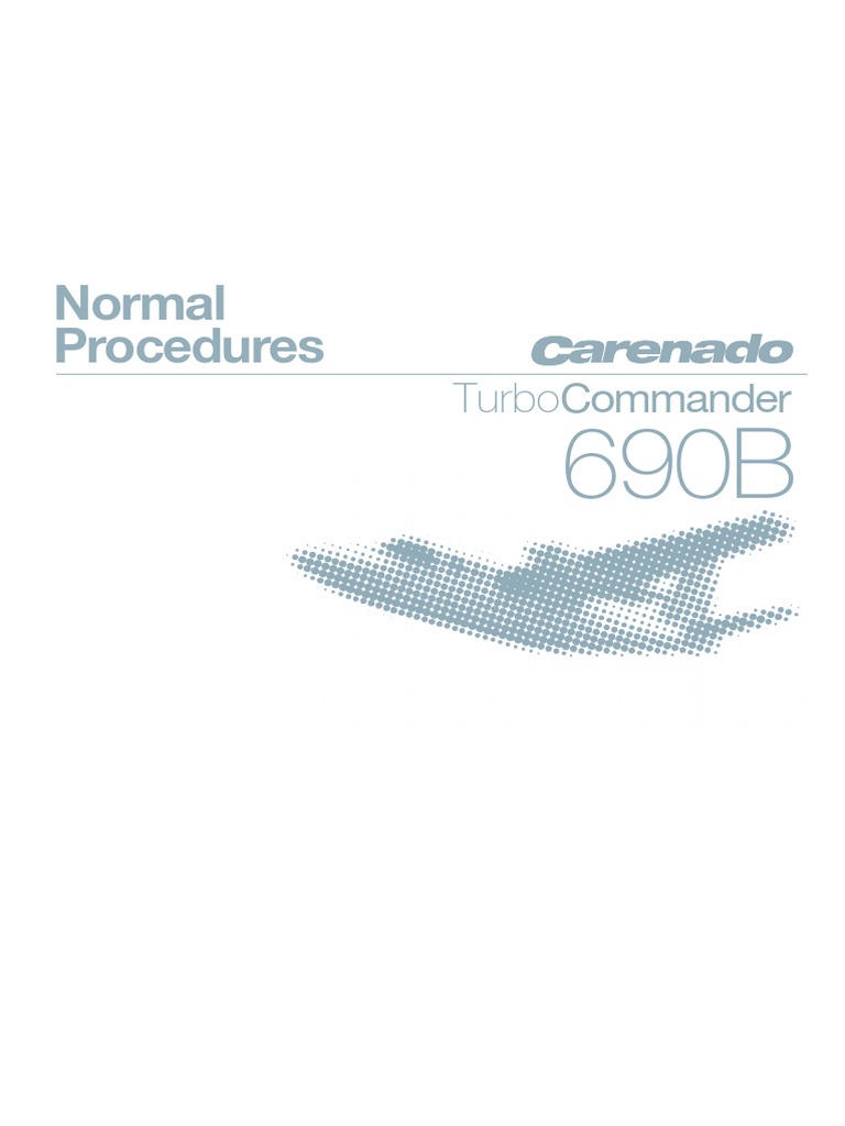 690B - Turbo - Commander Normal Checklist | PDF | Aviation