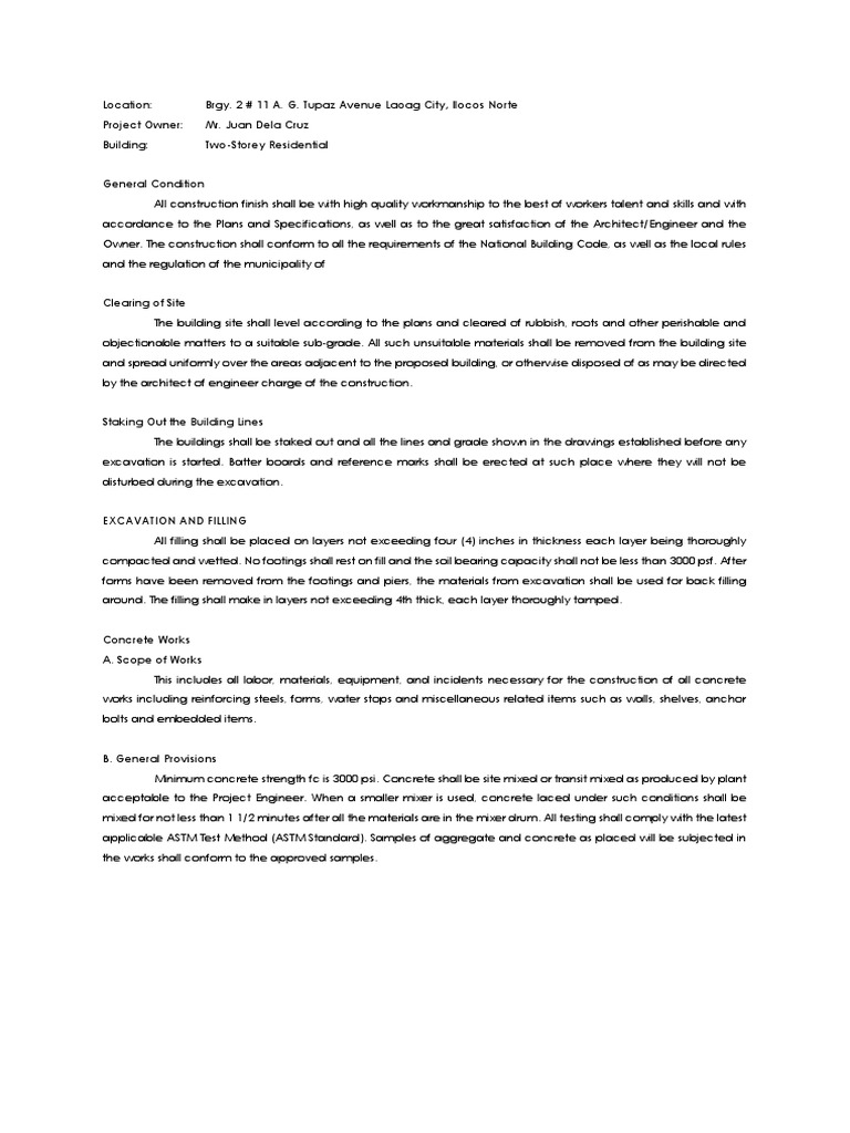 Bt4 Specifications Pdf Concrete Masonry