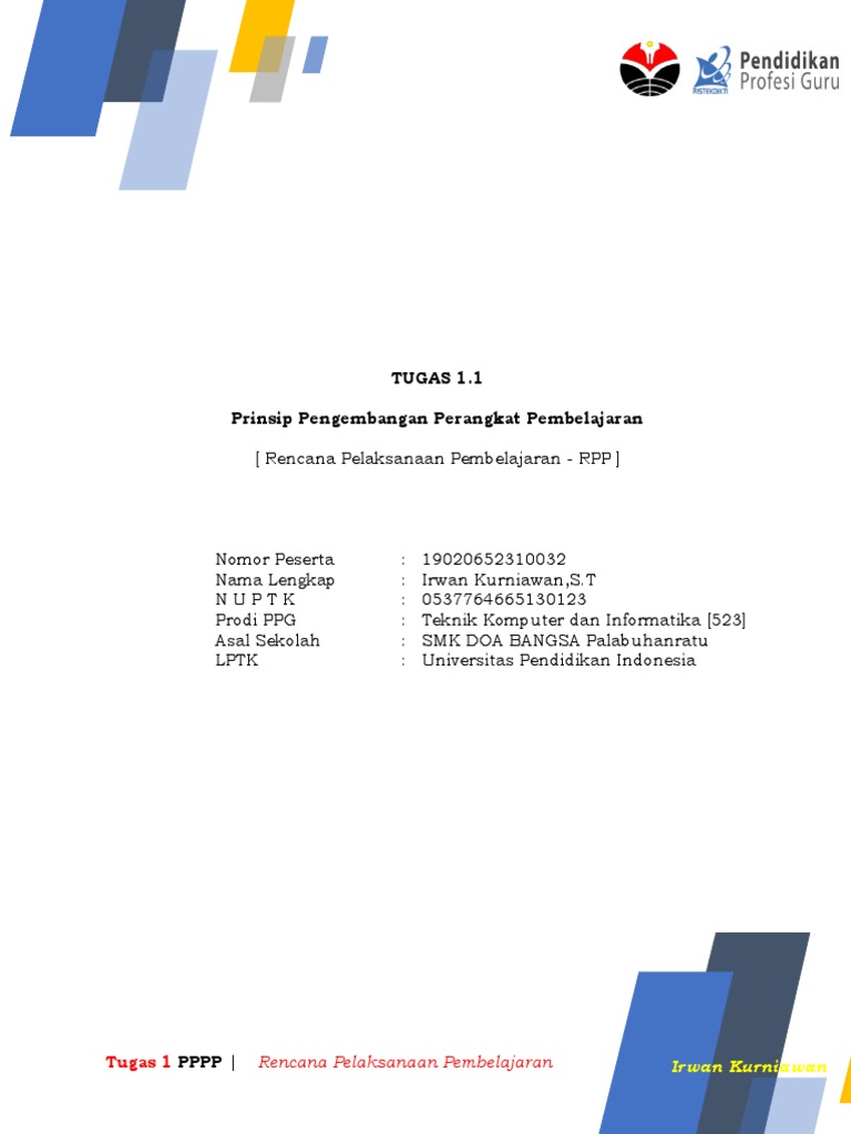 RPP Multimedia Web untuk Kelas XI | PDF | Karier & Perkembangan | Seni