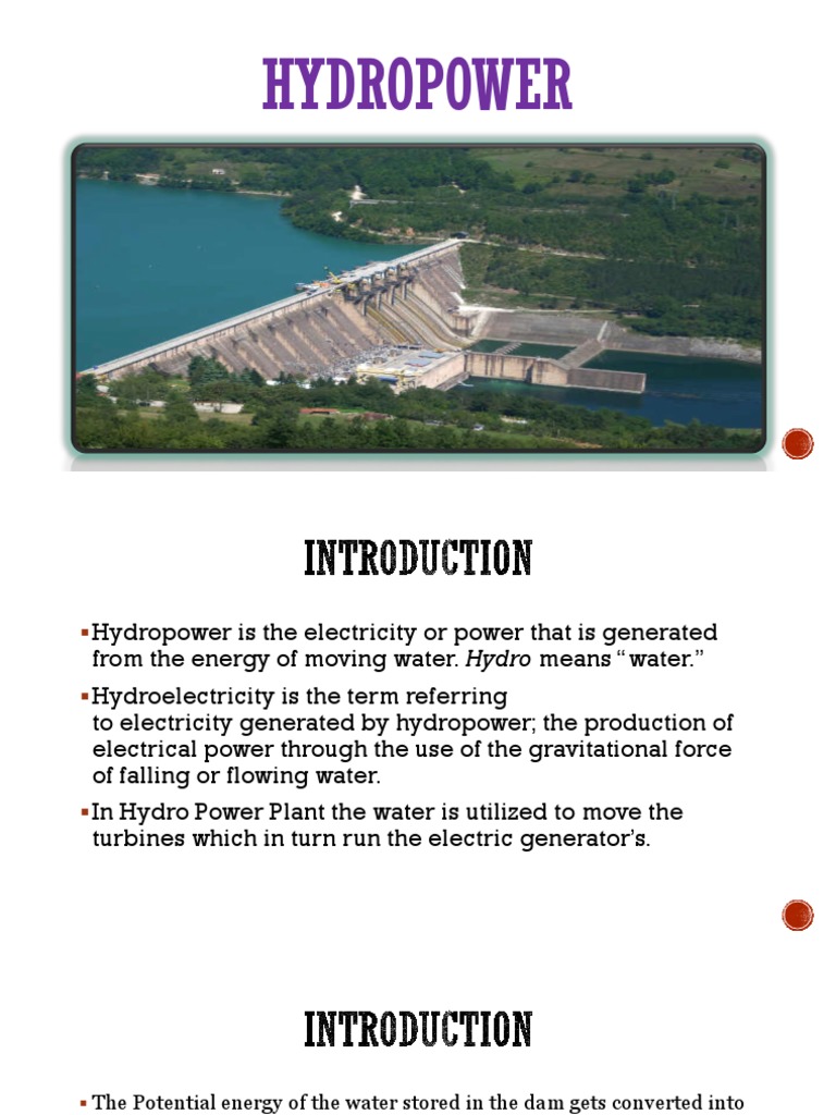 08 Hydro Power | PDF | Hydroelectricity | Dam