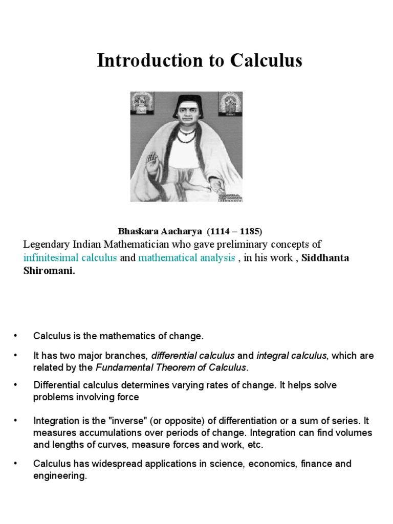 Introduction To Calculus Set | PDF | Function (Mathematics) | Calculus