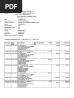 SBI Statement Sample | PDF | Cheque | Credit Card