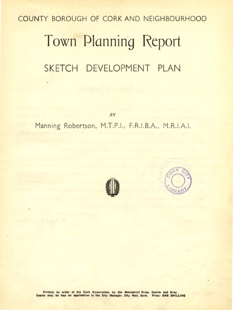 Town Planning Report Cork | PDF | Nature