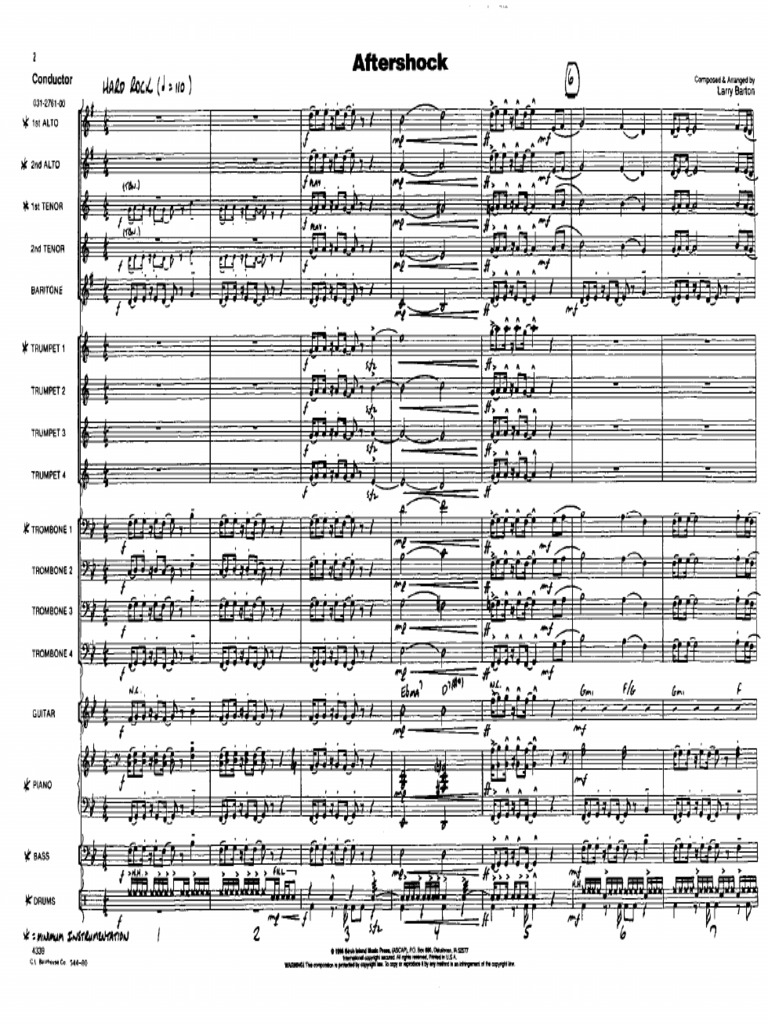 Aftershock - Larry Barton PDF | PDF