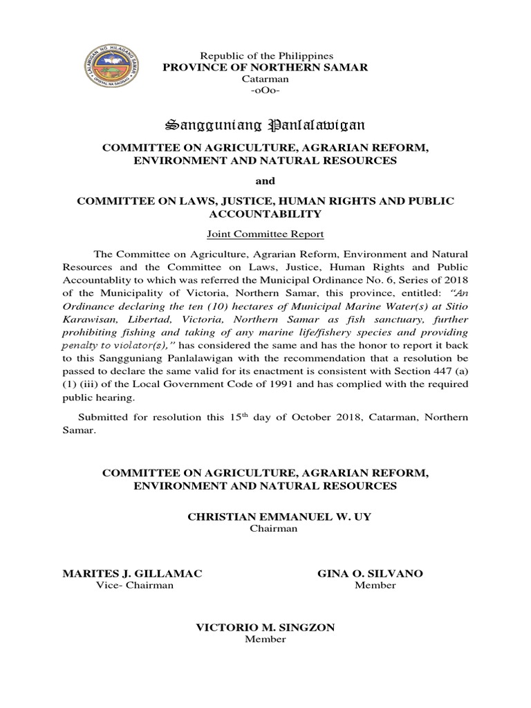 Comm Report | PDF | Government Information | Government