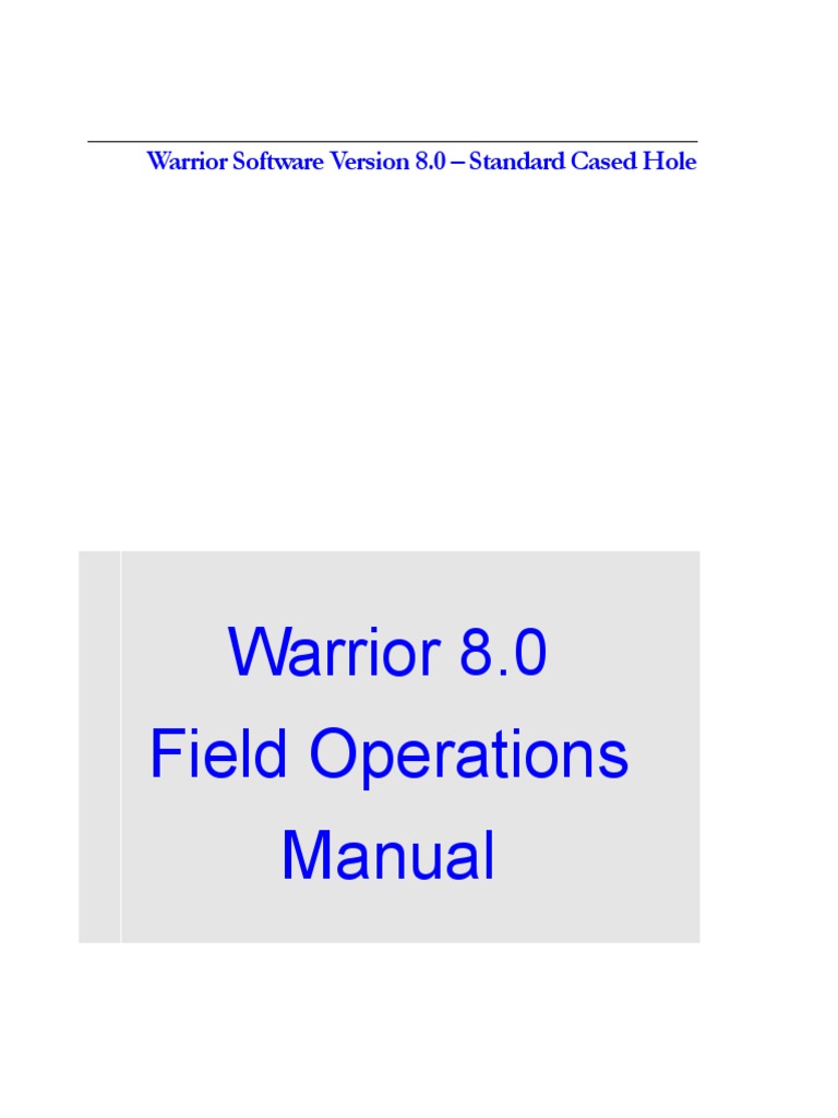 Warrior 8 Software FOM | PDF | Microsoft Windows | Proprietary Software
