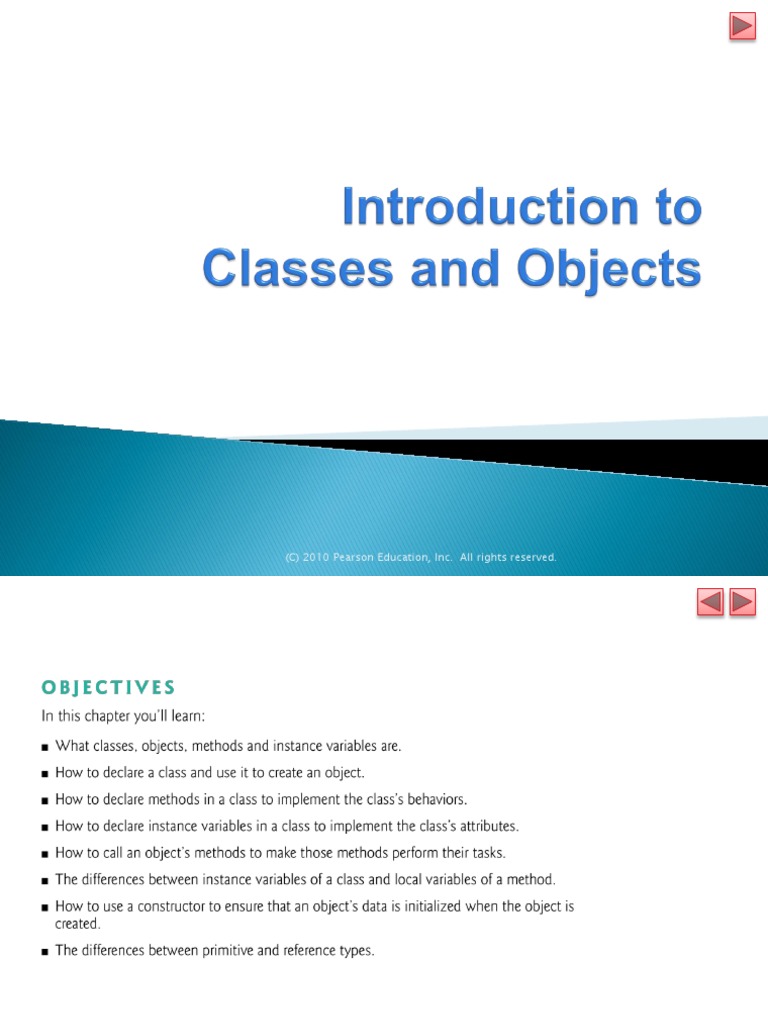 C 2010 Pearson Education Inc All Rights Reserved Pdf Class Computer Programming 
