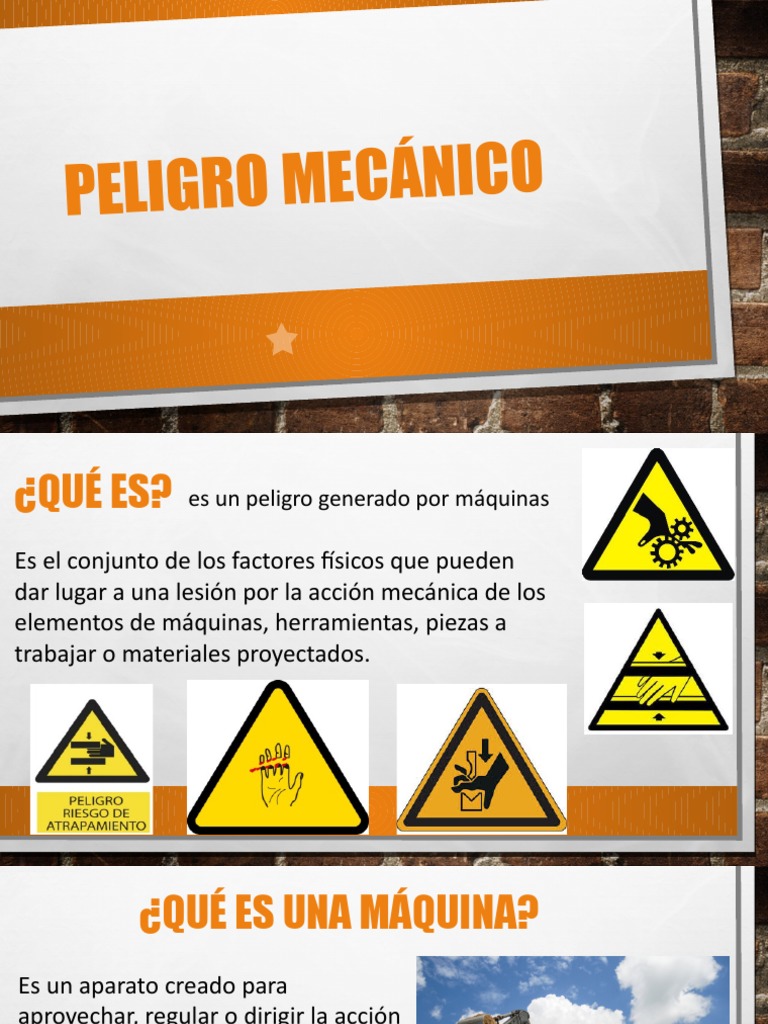 Peligro Mecanico - Odp | PDF | Herramientas | Naturaleza