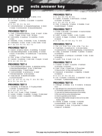 Answers Test EFset 50 Min | PDF | Cooking, Food & Wine