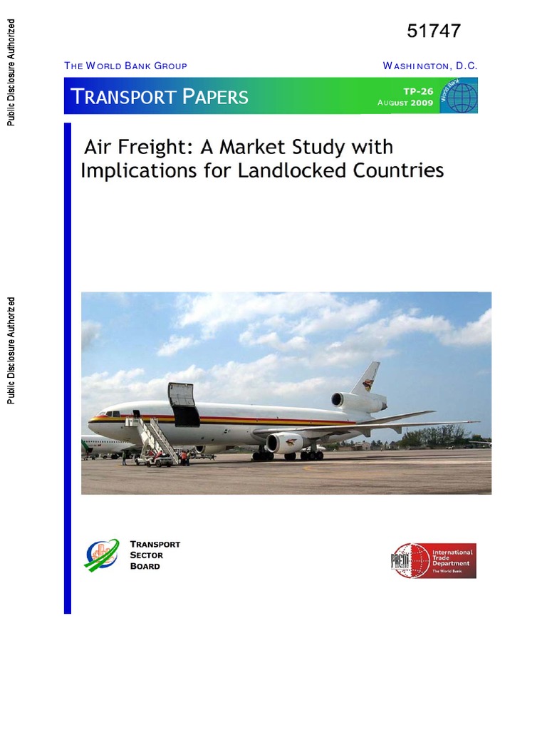 Air Freight - Market Study | PDF | Cargo | Airport