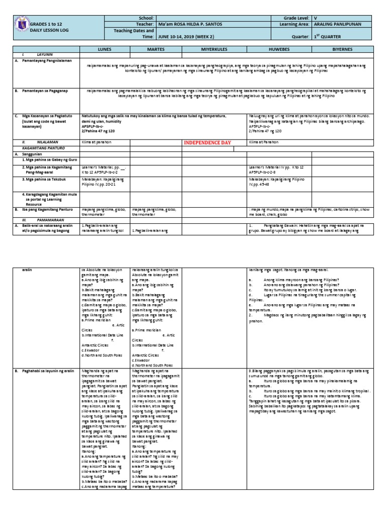 Ap Q1 Week 2 | PDF