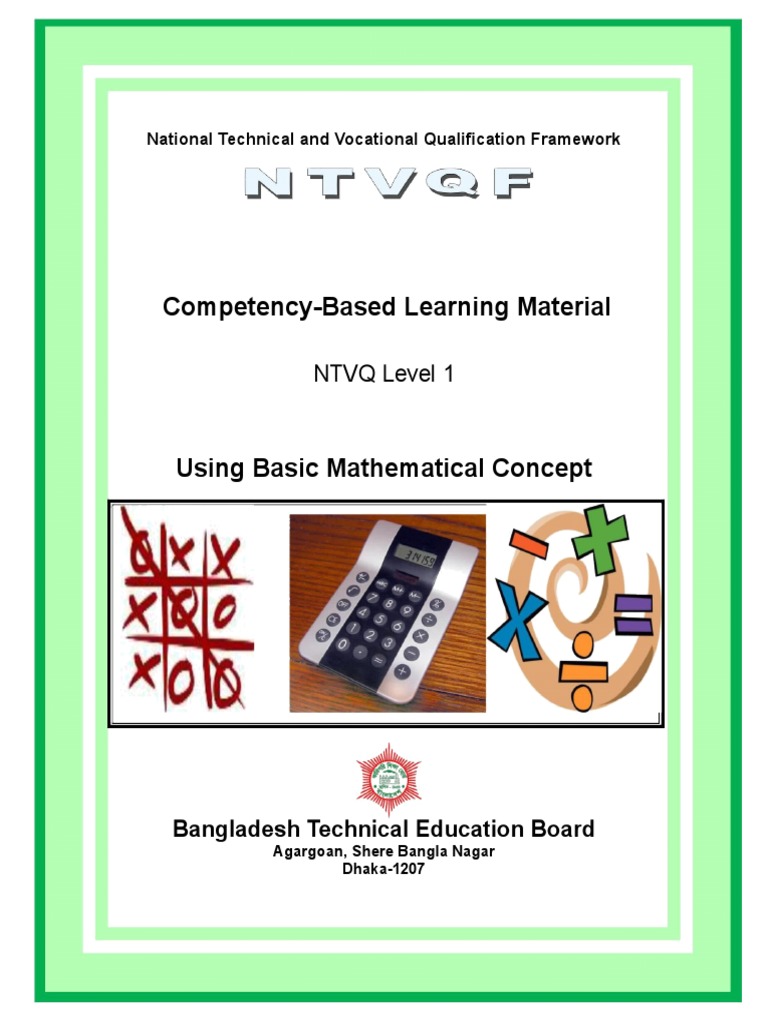 Use Basic Mathematical Concept Level-01 | PDF | Subtraction | Division ...