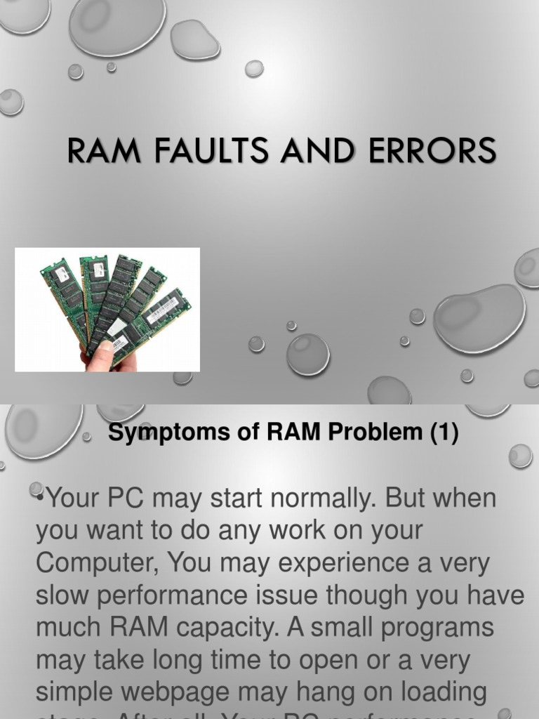 Ram Faults | PDF