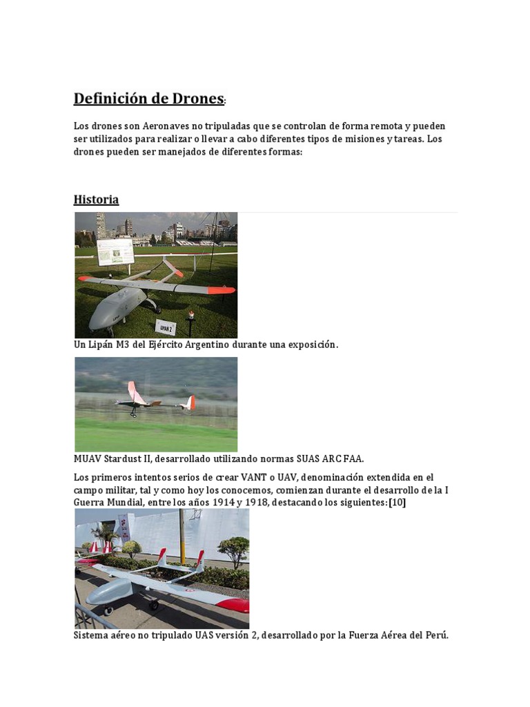 Definición y aplicaciones de los drones: una introducción completa a ...