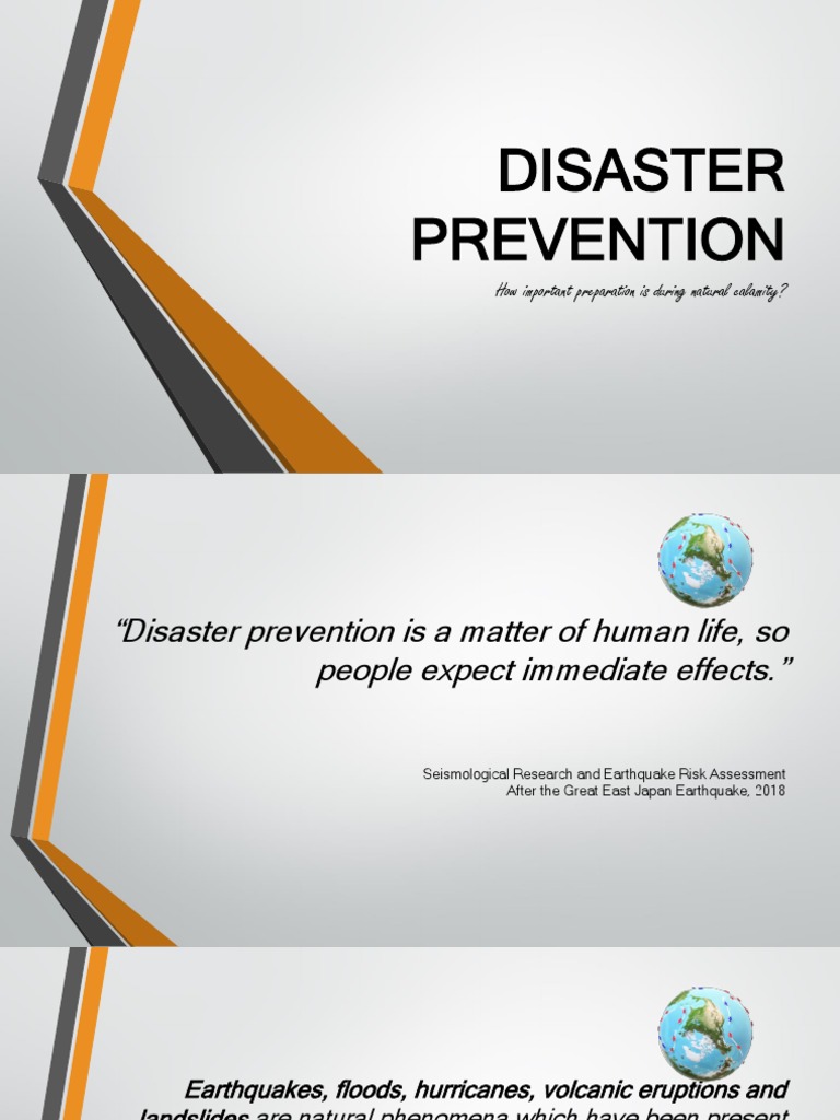 Disaster Prevention: How Important Preparation Is During Natural ...