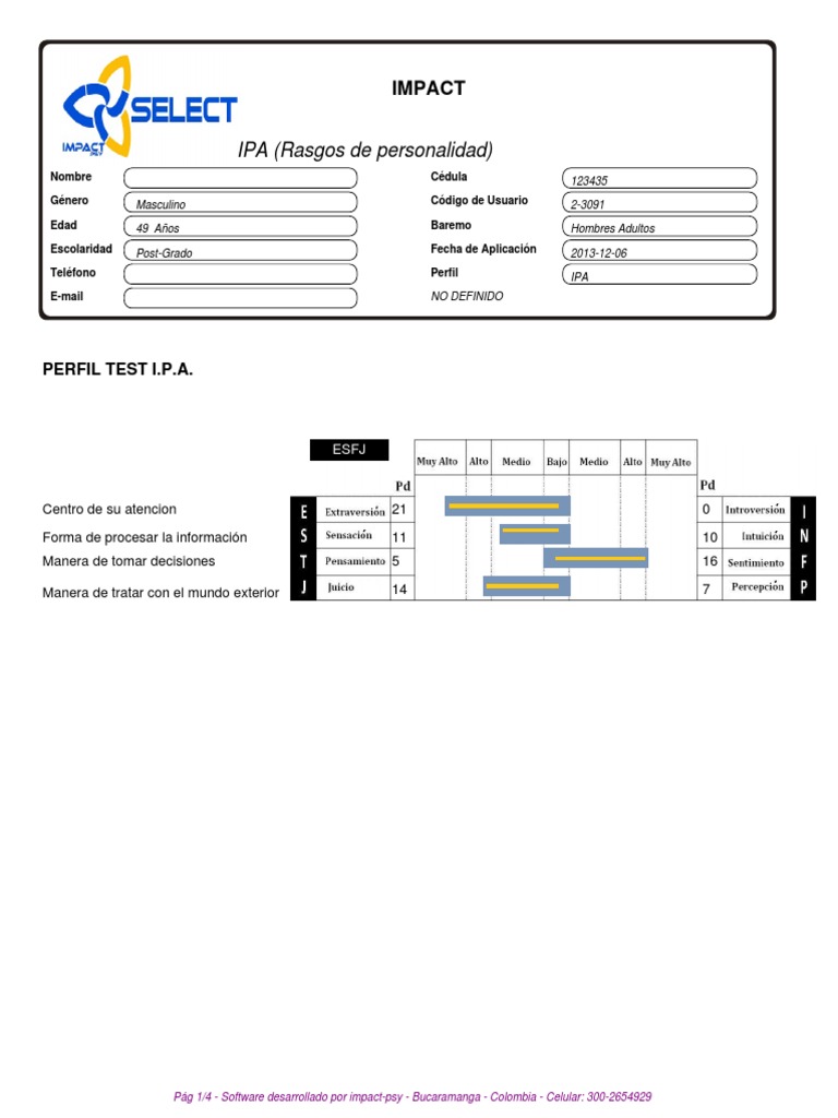 Test Ipa | PDF | Software | Desarrollo personal