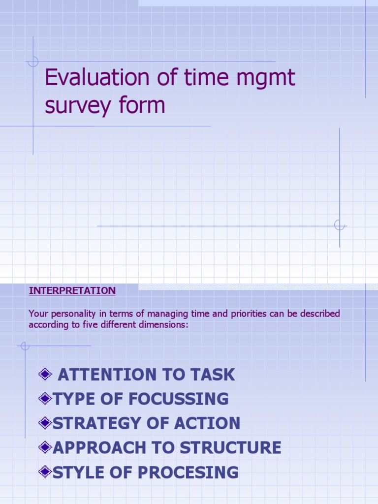 A Comprehensive Guide to Improving Time Management Skills Through Self ...
