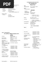 Kiddie King and Queen of Hearts Program 2019 | PDF