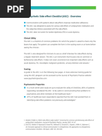 Glasgow Antipsychotic Side-effect Scale | PDF | Antipsychotic | Drugs ...