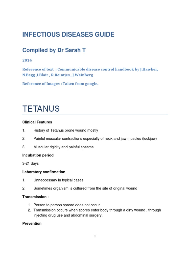 Infectious Diseases Overview Guide | PDF | Hepatitis | Hepatitis B