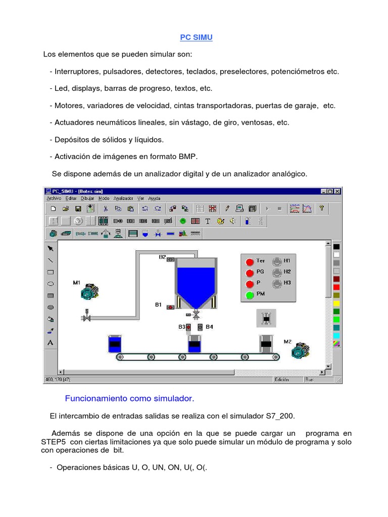 Manual PC Simu | Descargar gratis PDF | Point and Click | Elipse
