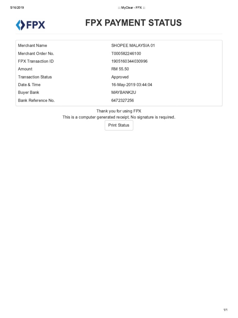 Receipt Shopee | PDF