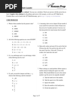 ACT Math Formulas Interactive | PDF | Square Root | Area