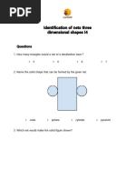 Solid Figures Worksheets - Problems & Solutions | PDF | Solid ...