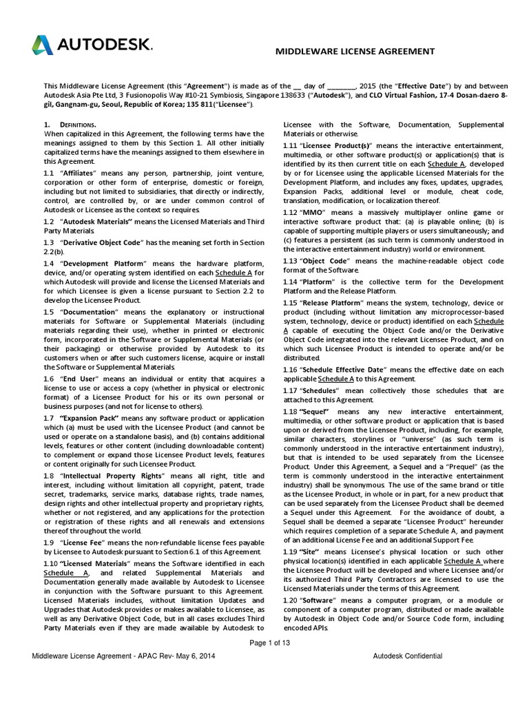 Autodesk APAC | Download Free PDF | License | Source Code