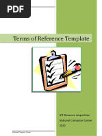 Manual For Preparing Terms of Reference | PDF | Project Management ...