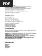 DepEd Quality Policy Statement | PDF