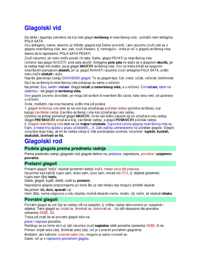 Glagolski Vid | PDF