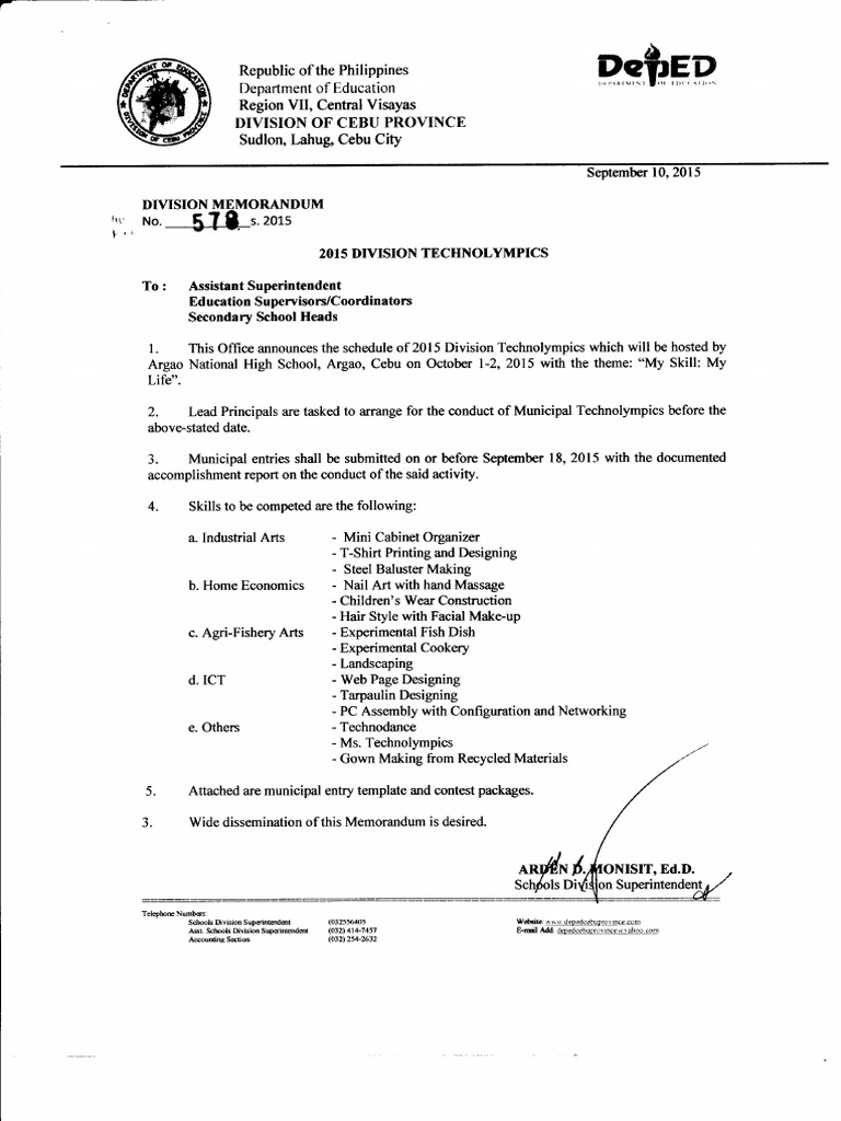 Contest Package Technolympics | PDF