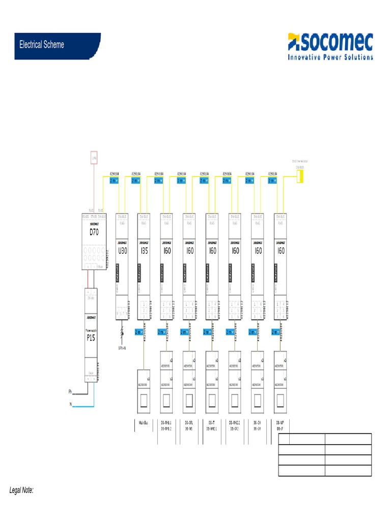 Socomec D70 | PDF | Power (Physics) | Electric Power