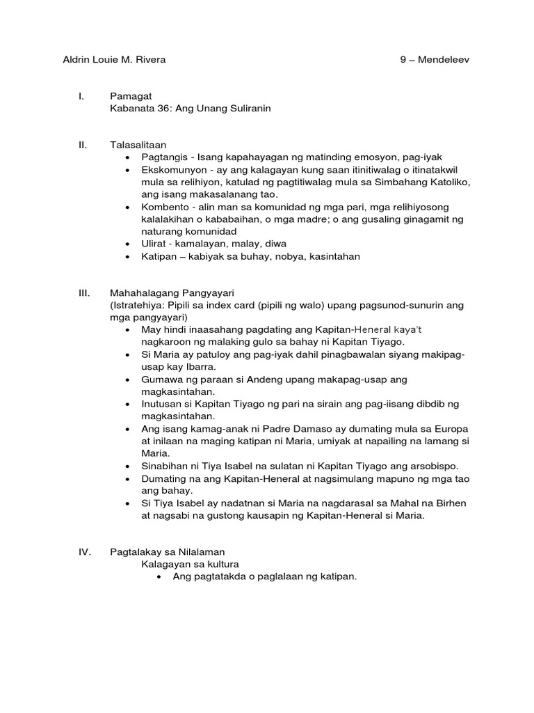 Written Report Sa Filipino | PDF