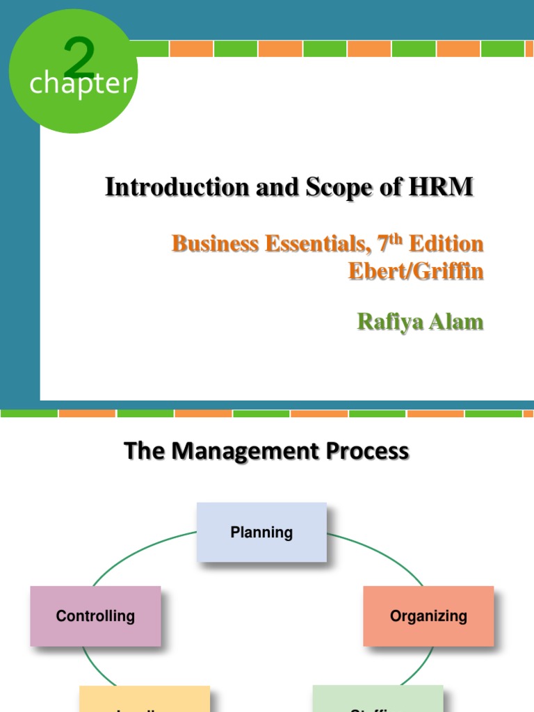 HRM Essentials: Roles and Objectives | PDF | Human Resource Management ...