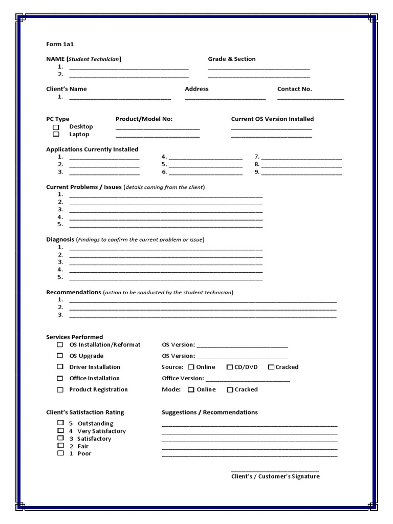 Performance Task Sheet | PDF | Operating System Families | Computer ...