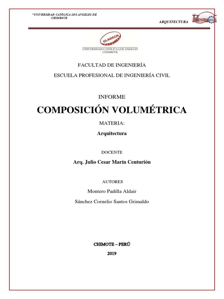 Composiciones-Volumetricas Inf PDF | PDF | Perspectiva (Gráfica) | Diseño