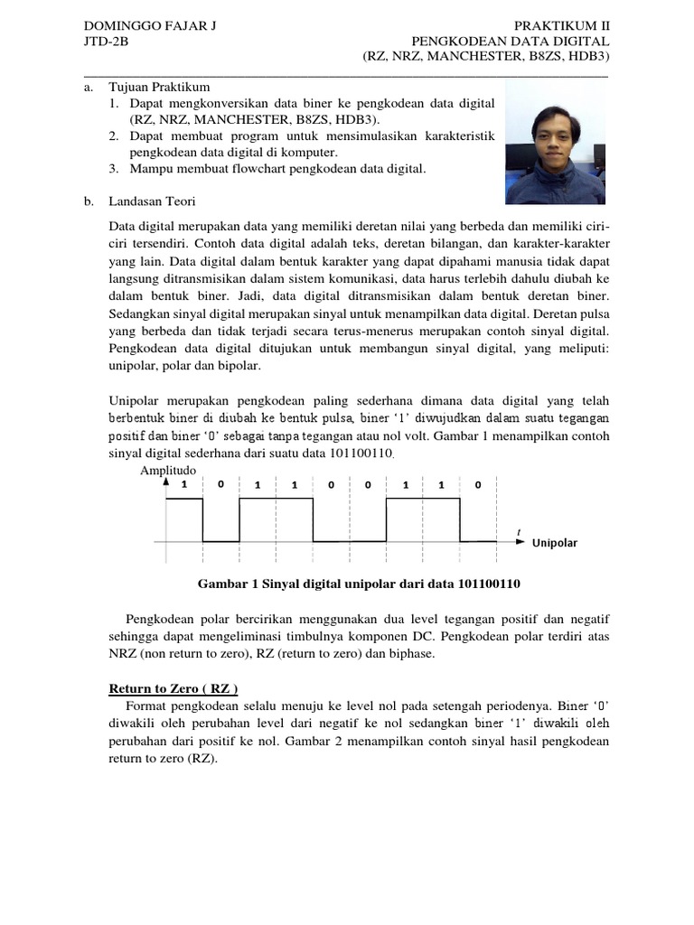 Pengkodean Data Digital | PDF | Metode & Bahan Ajar | Sains & Matematika