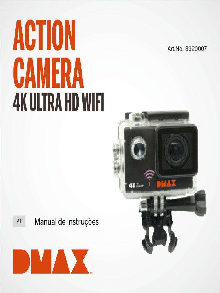 Manual Action Cam Uhd Wifi Dmax | PDF | Office Equipment | Information ...