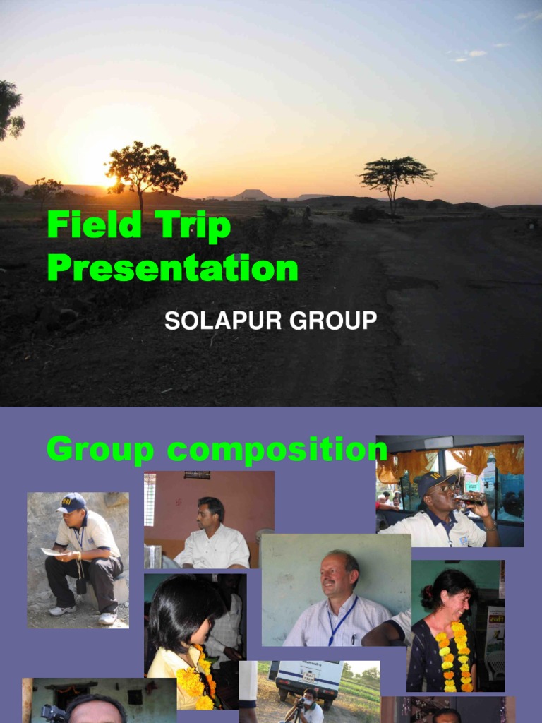 Fieldwork Presentation So Lap Ur | PDF | Irrigation | Food Industry