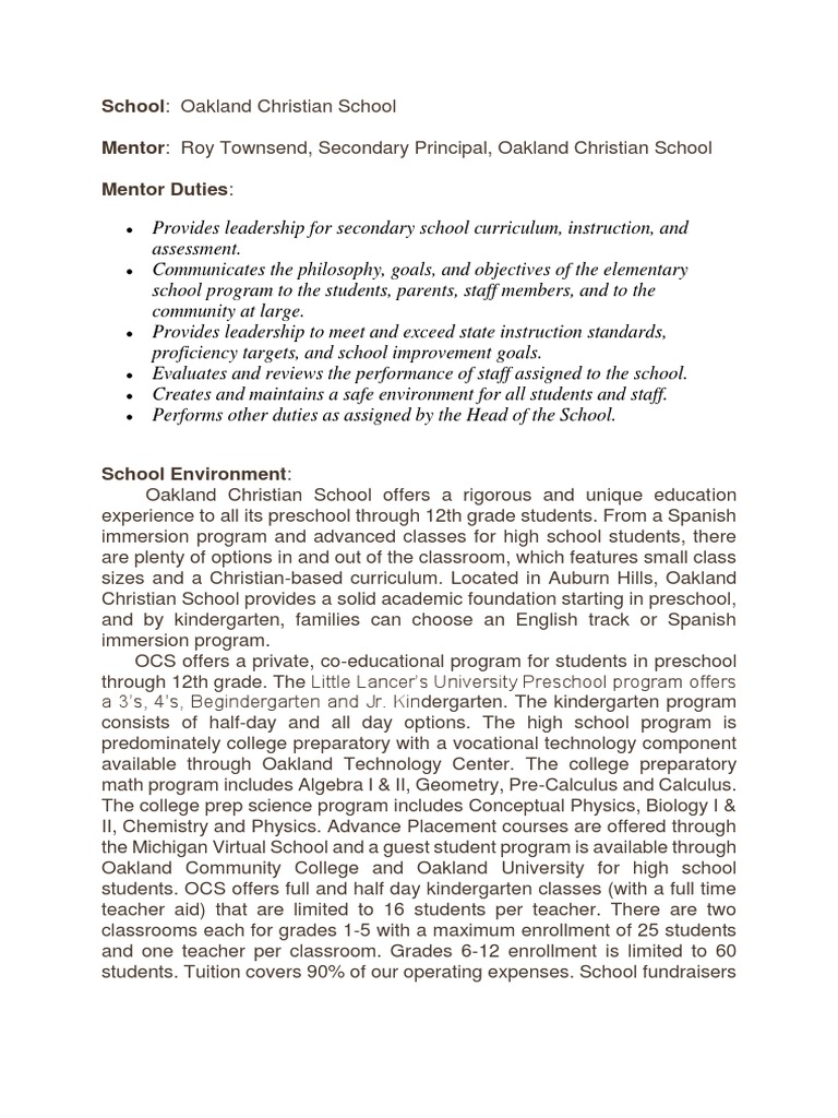 School | PDF | Schools | Educational Stages