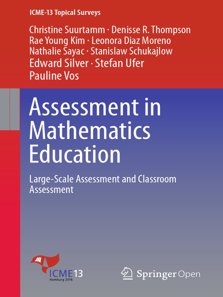 Assessment in Mathematics Education - Large-Scale Assessment and ...