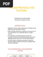 TRS-398 Proton Beams v1.06 | PDF | Dosimetry | Radiation Therapy