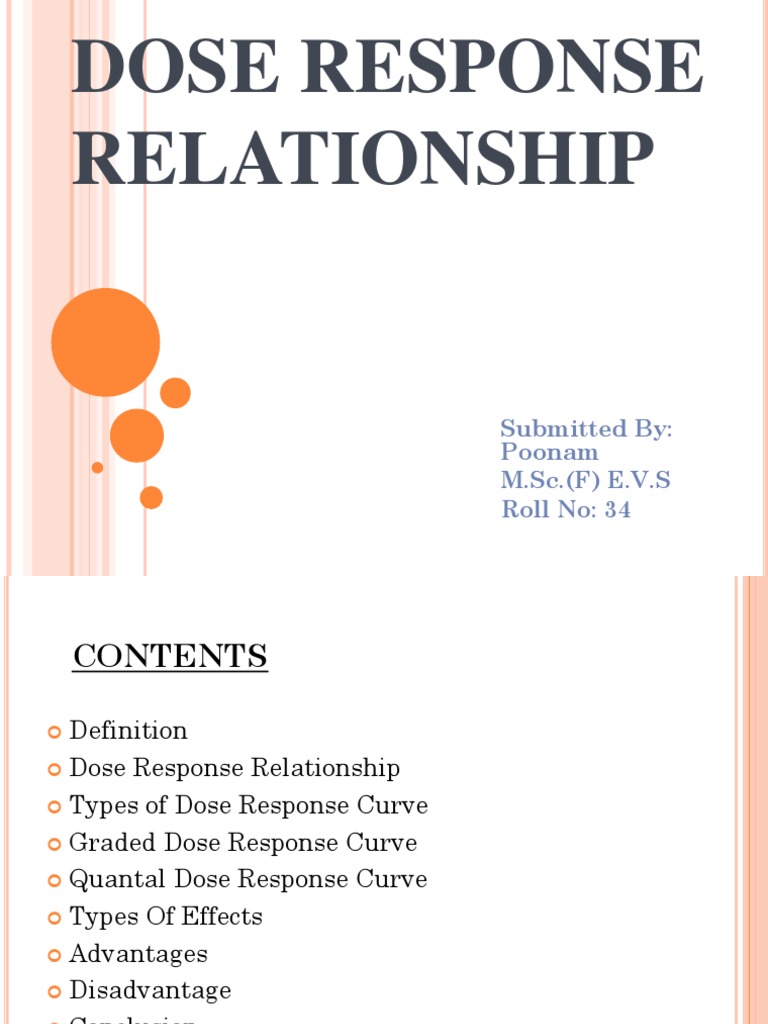 Understanding Dose-Response Relationships | PDF | Toxicity | Dose ...
