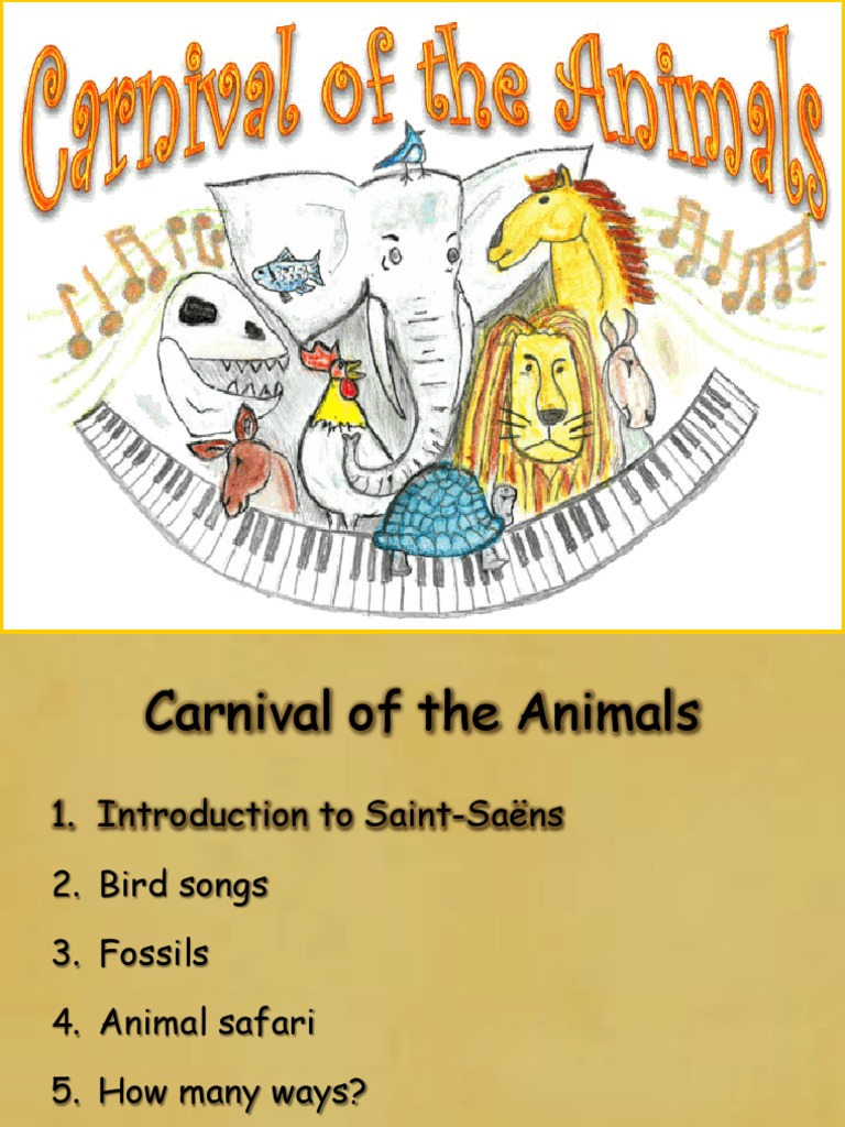 Saint-Saens and The Carnival of The Animals | PDF | The Carnival Of The ...