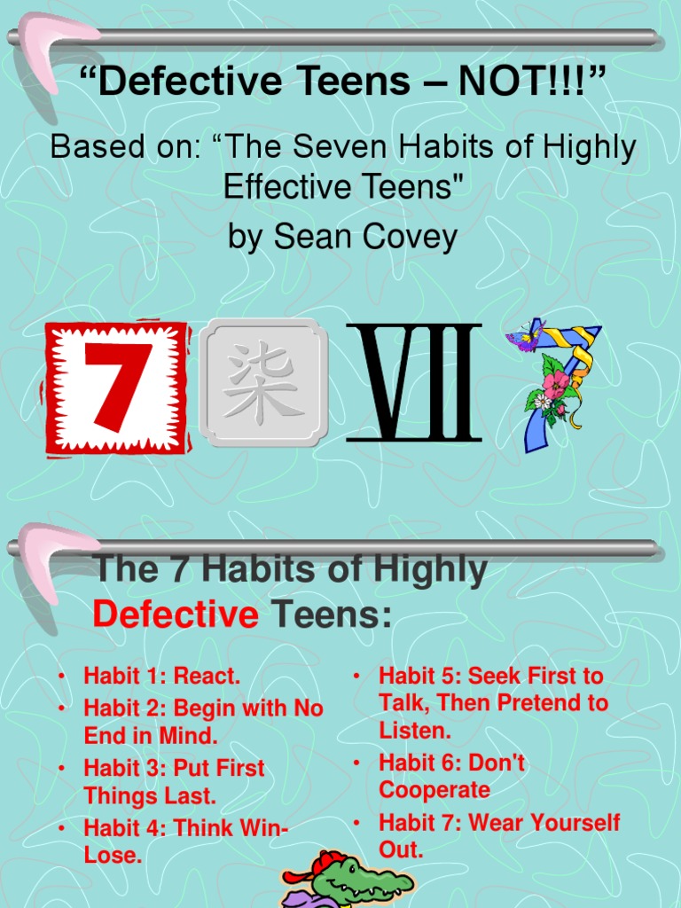 Seven Habits | PDF