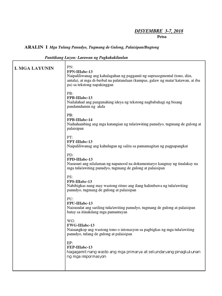 New Lesson Plan Format 3rdgradingtugmapanudyo | PDF