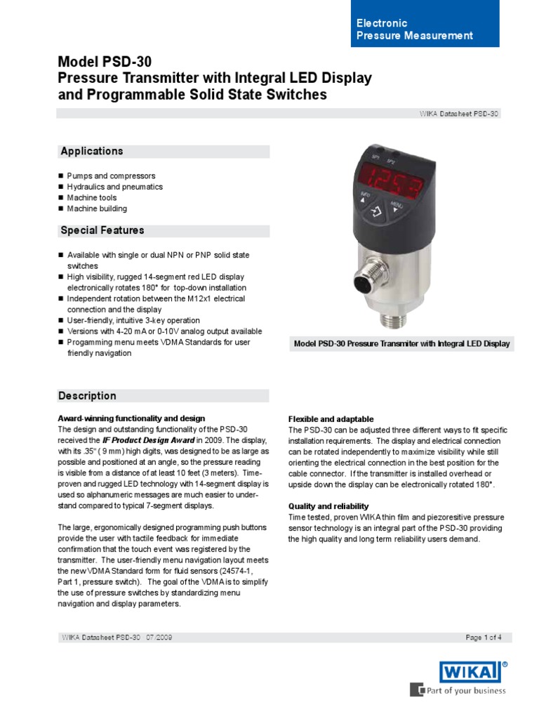 PSD30 | PDF | Switch | Bipolar Junction Transistor